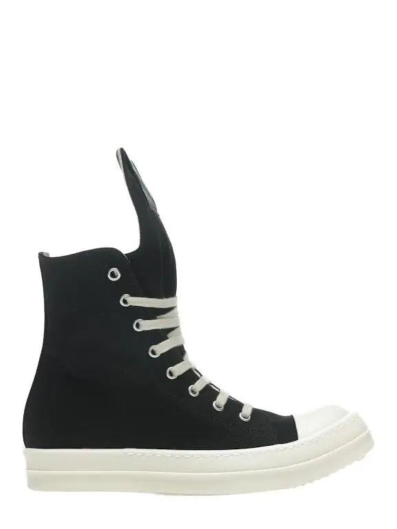 Rick Owens Hollywood High Top Sneakers - Black/milk