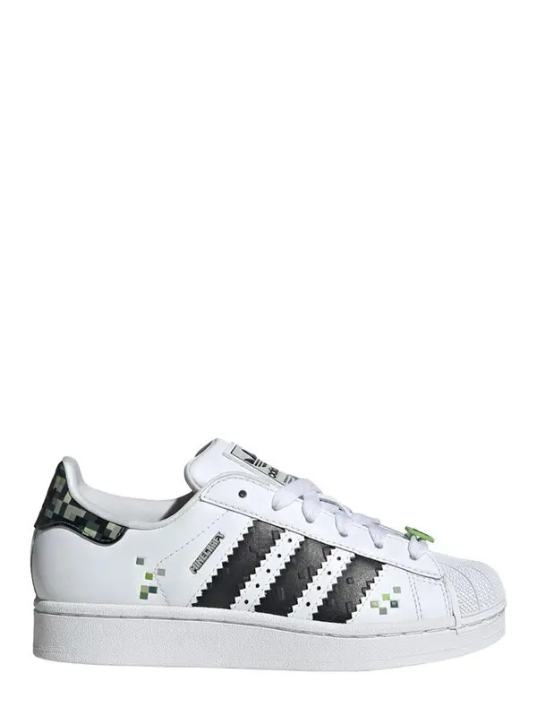 Adidas Superstar Minecraft Creeperin - Footwear White/core Black