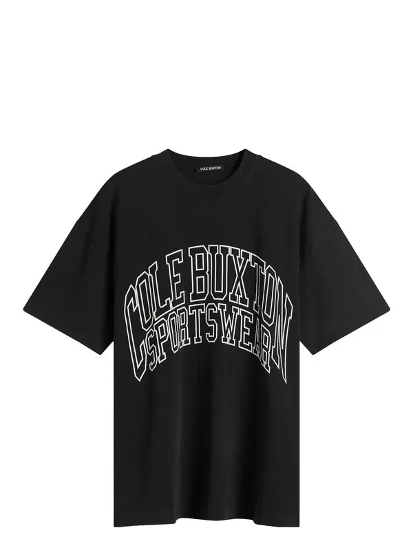 COLE BUXTON Sportswear Arc T-shirt - Vintage Black