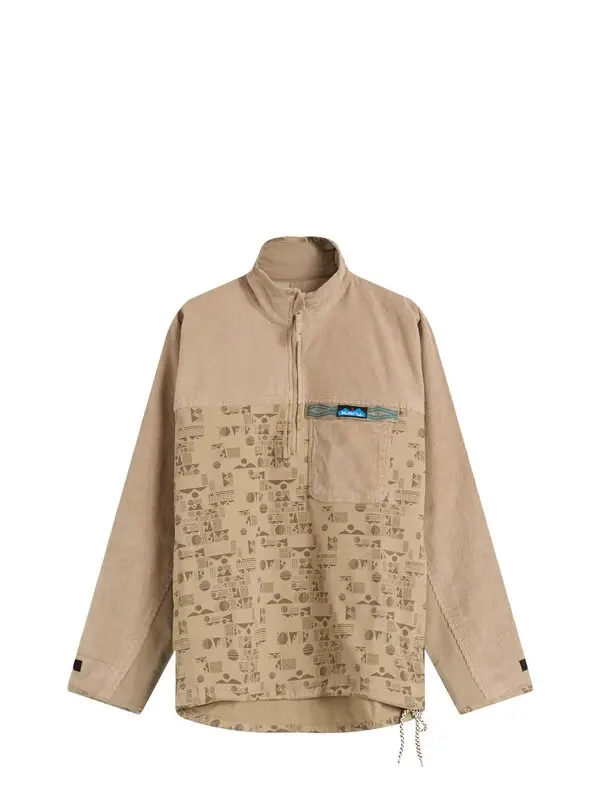 KAVU Throwshirt Flex Pullover - Balsa Summit