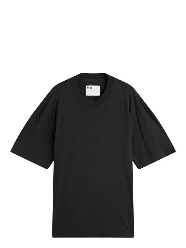 MARGARET HOWELL Simple T-shirt - Black