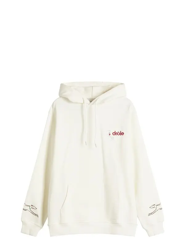 Drole De Monsieur Country Club Cocktail Hoodie - Off White