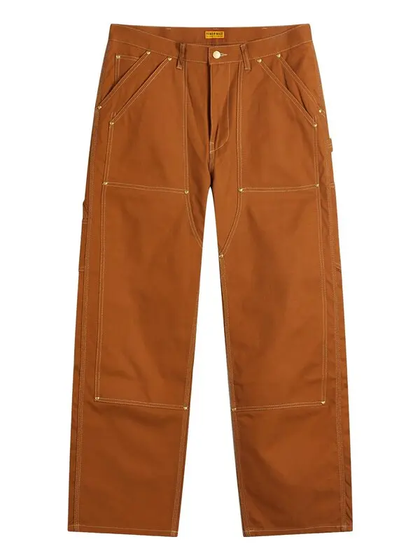 HUMAN MADE Duck Work Trousers - Brown