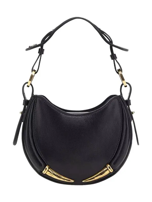 Roberto Cavalli Fang Bang Shoulder Bag - Black