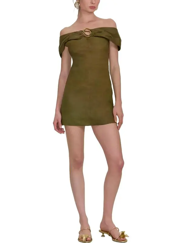 Cult Gaia Sawyer Mini Dress - Green