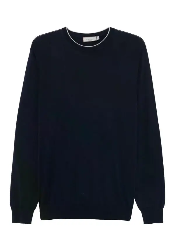 Canali Cotton Top - Blue