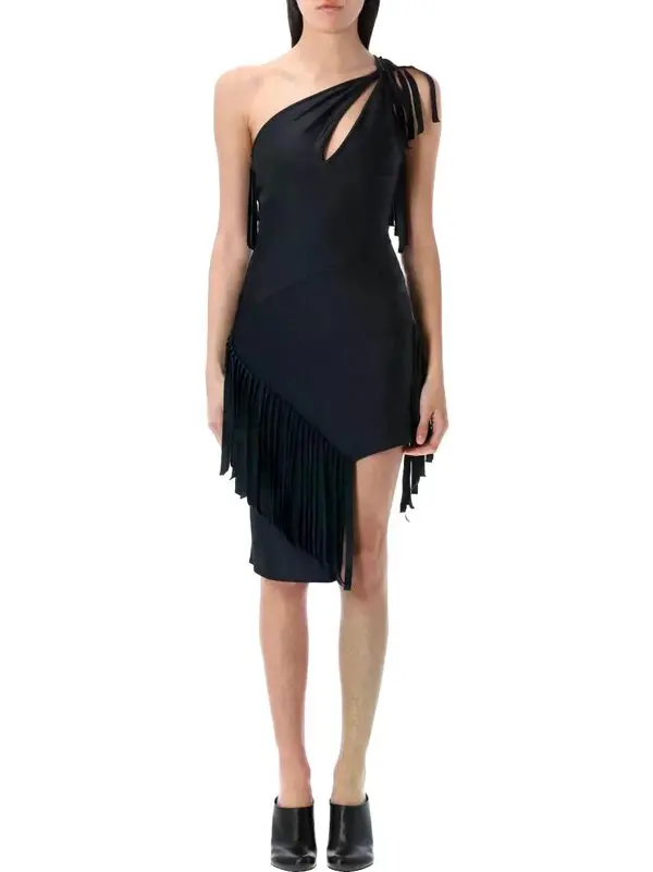 Coperni Asymmetric Dress - Black