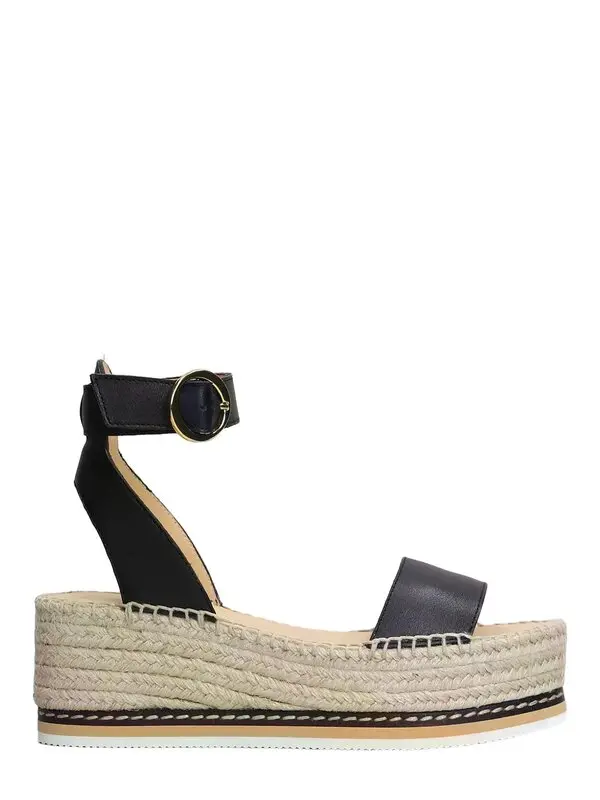 ODISSI 60mm Lily Espadrilles - Black