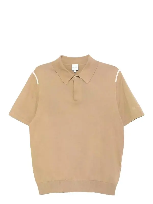 Paul Smith Organic-cotton Polo Shirt - Brown