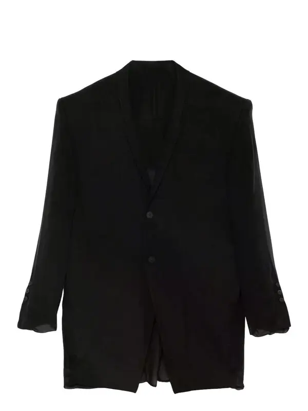Rick Owens Rick S Tatlin Blazer - Black