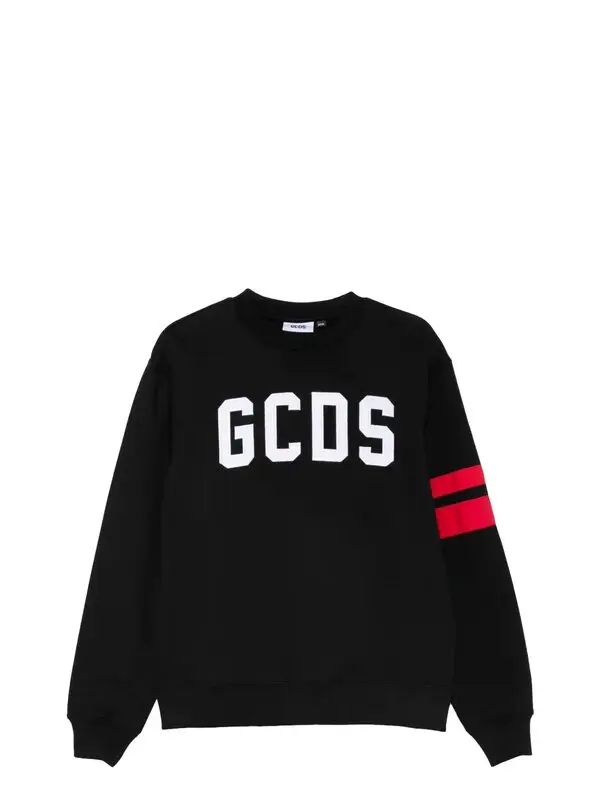 Gcds Logo Sweatshirt - Black