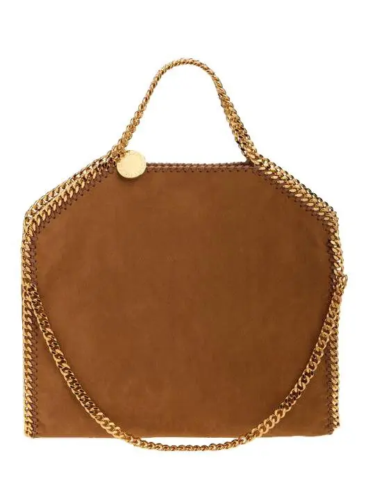 Stella McCartney Falabella Faux Suede Tote - Brandy