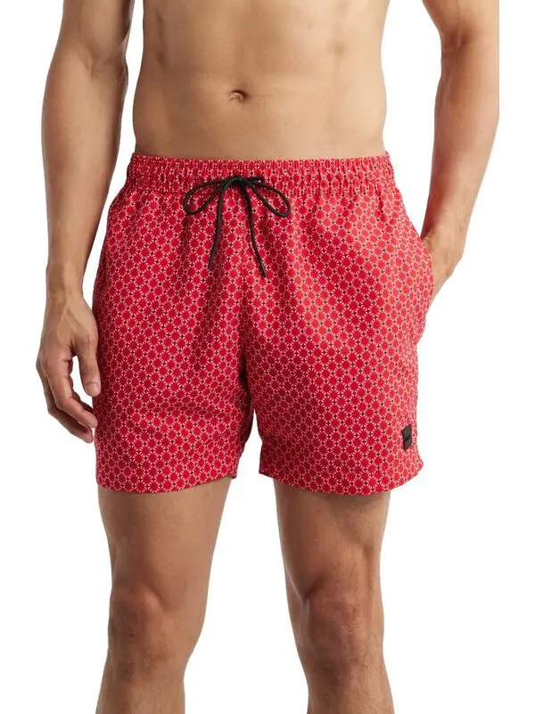 BOSS Swimwear Vibe Swim Trunks - Medium Red