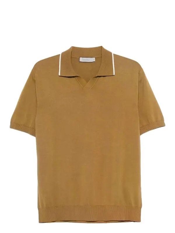Canali Jersey T-shirt - Brown