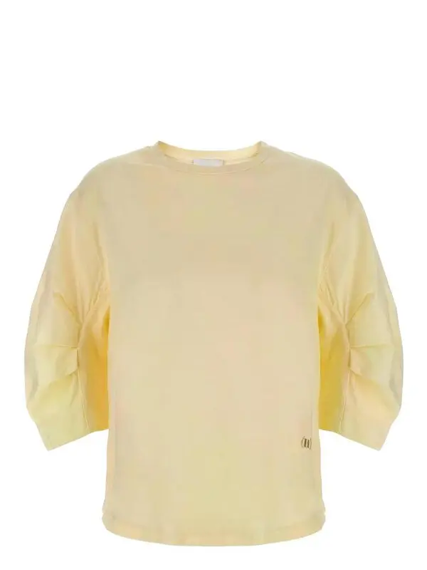 NUDE Cotton T-shirt - Yellow