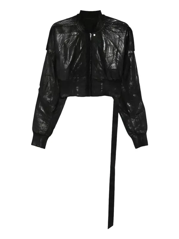 Rick Owens Flight Bomber Jacket - Black