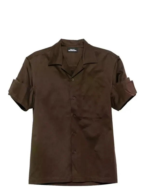 OLLY SHINDER Leader Shirt - Brown