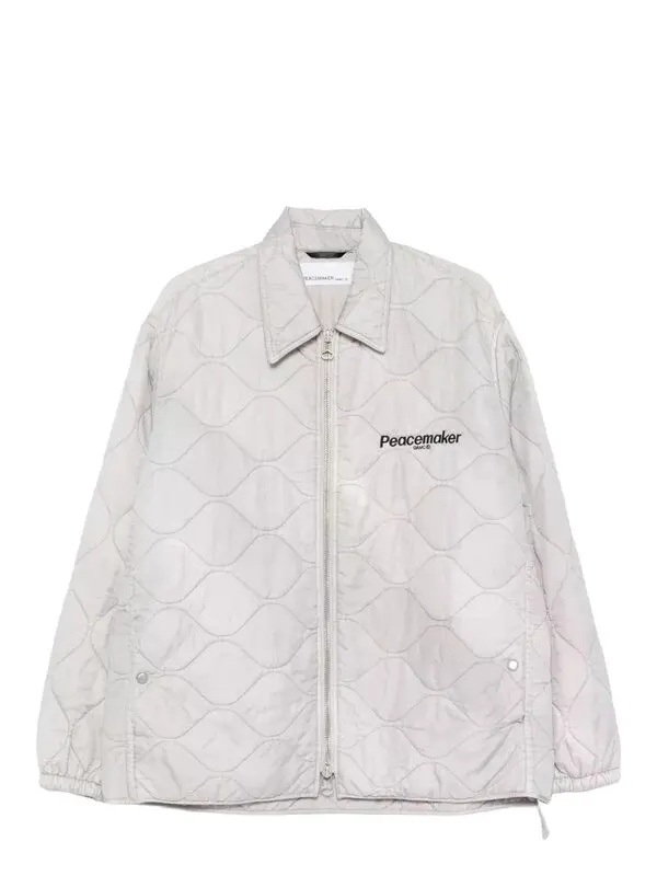PEACEMAKER OAMC Oamc Quilted Combat Jacket - Grey