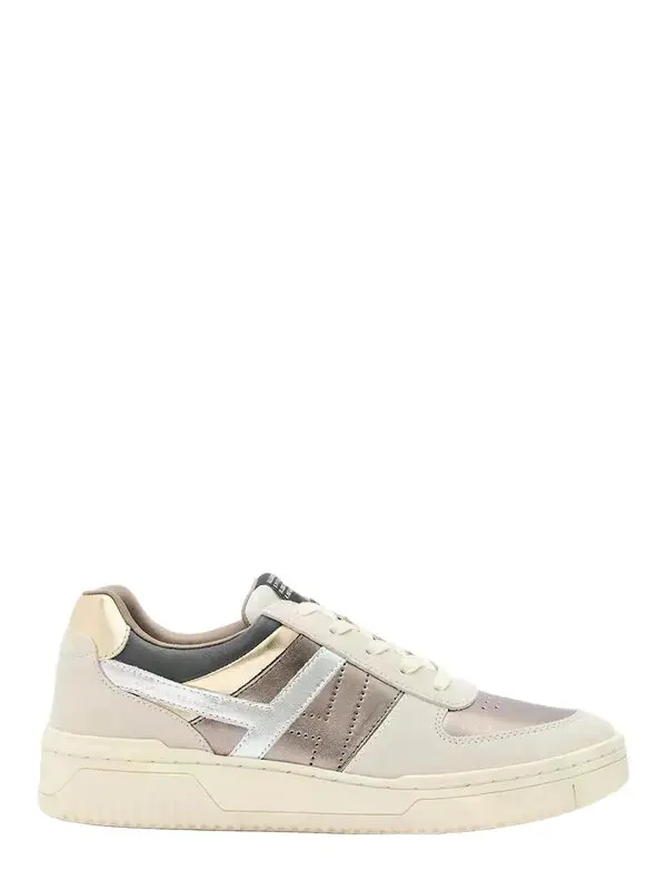 ALLSAINTS Vix Panelled Sneakers - Neutrals
