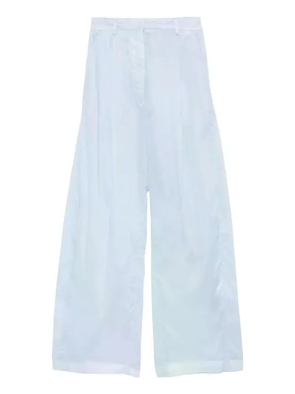 THELATEST Pleated Trousers - Blue