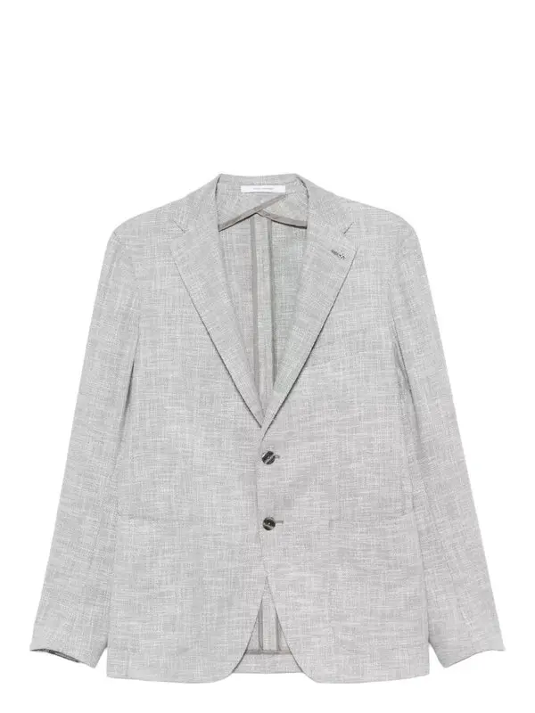 Tagliatore Interwoven Blazer - Grey