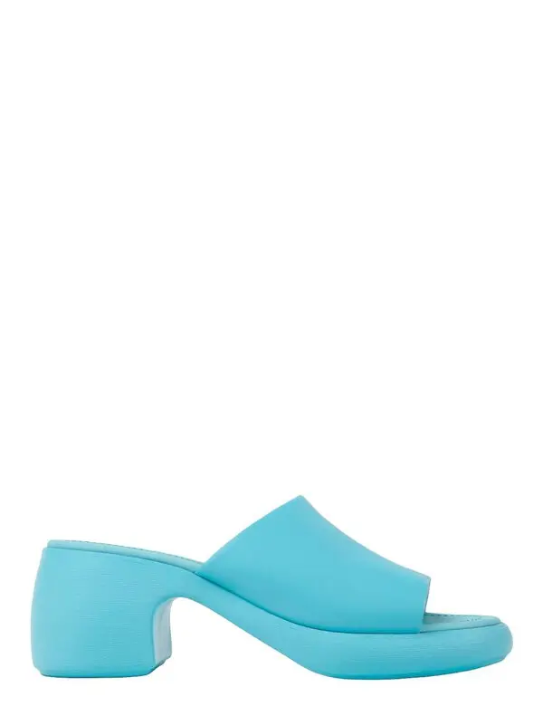 Camper Heeled Sandal - Blue