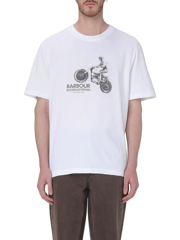 Barbour T-shirt - White 1