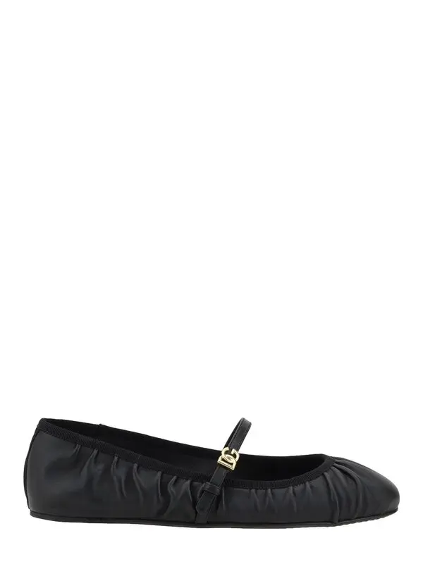 Dolce & Gabbana Ballerina Flat - Black