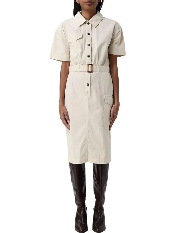 Woolrich Shirt Dress - Beige