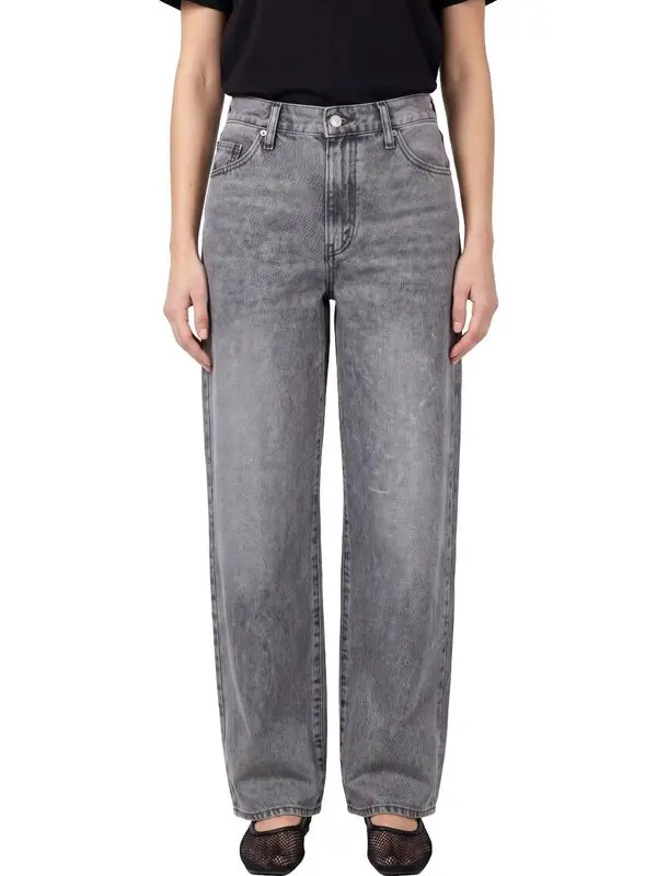 LEVI'S Five-pocket Jeans With Animal Print - Grey