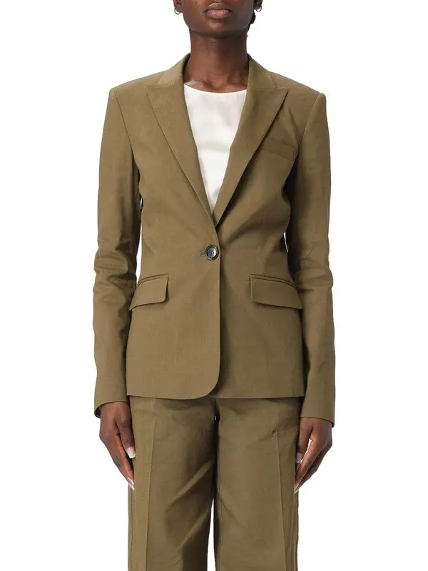 Pinko Single-button Blazer - Military