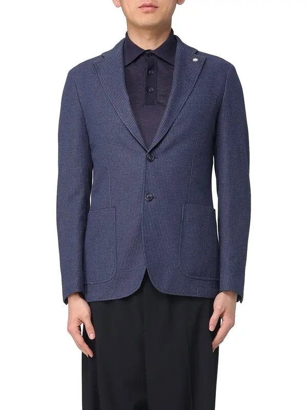 MANUEL RITZ Tailored Jacket - Blue