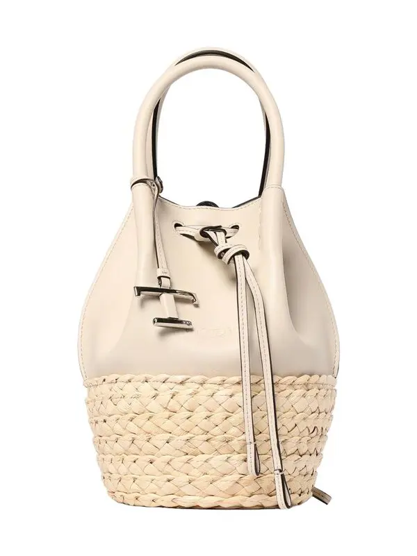 TOD'S Bucket Bag - White