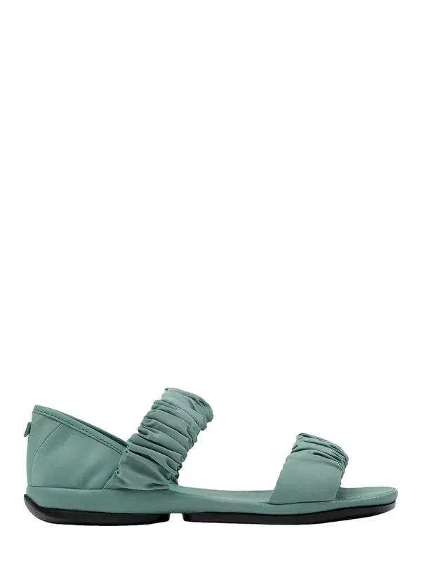 Camper Flat Sandal - Green