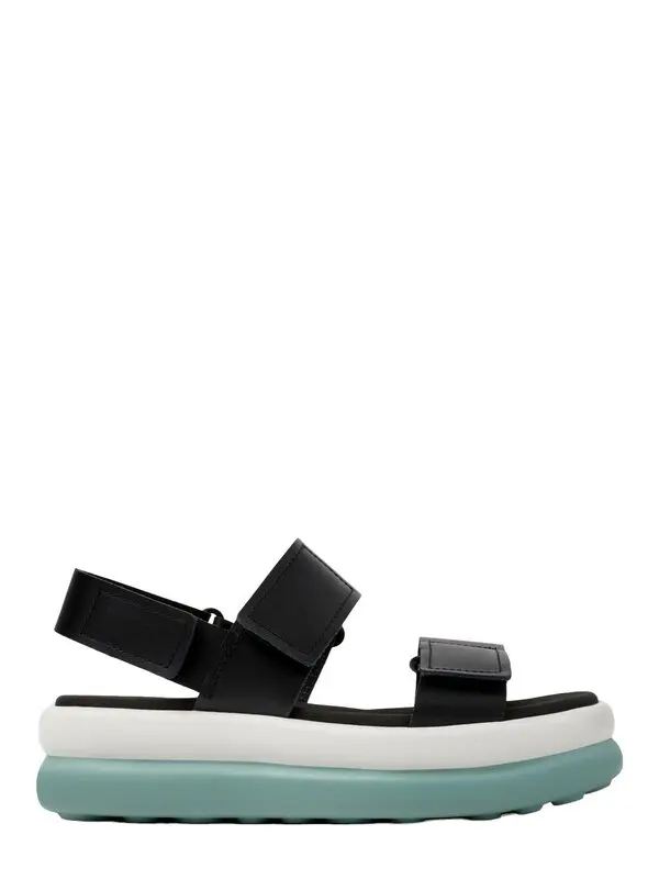 Camper Heeled Sandal - Black