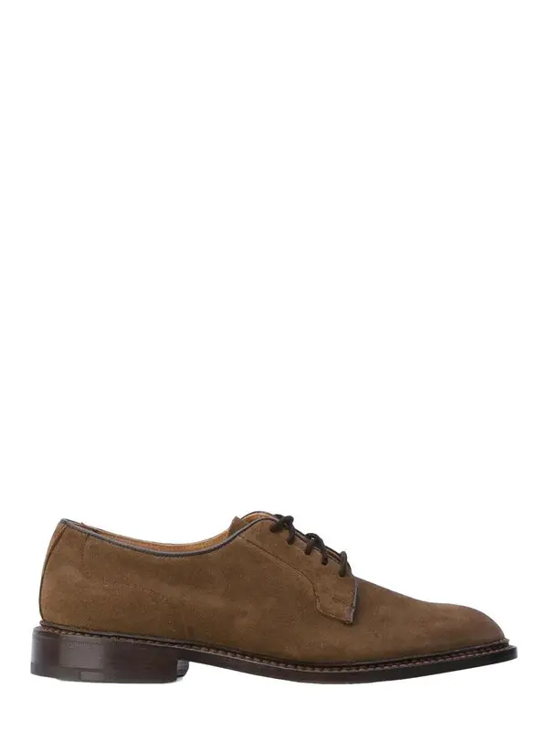 TRICKER'S Suede Brogues - Brown
