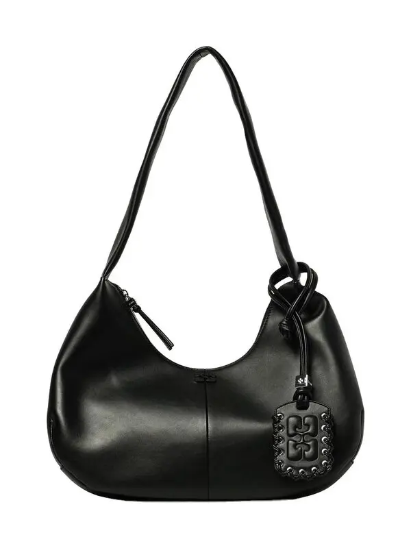 GANNI Shoulder Bag - Black