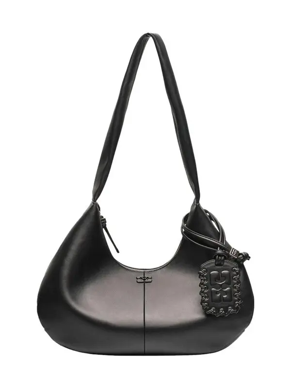 GANNI Shoulder Bag - Black