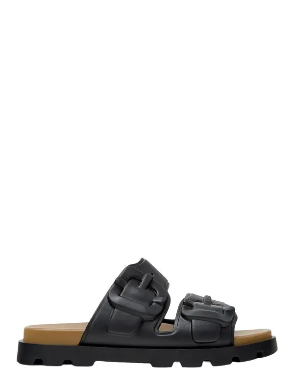 Camper Buckled Sandals - Black