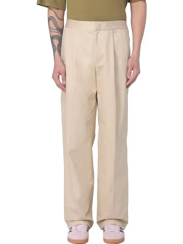 BONSAI Wide Leg Trousers - Beige