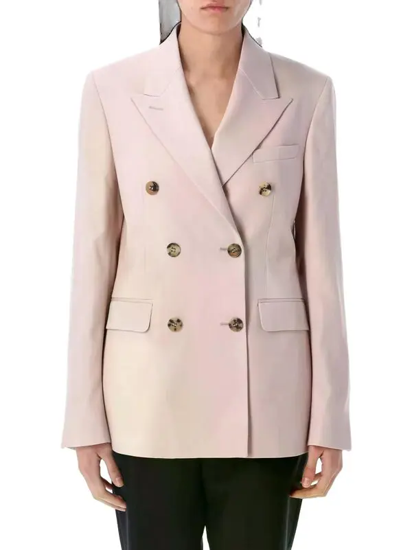 GOLDEN GOOSE Virgin Wool Blazer - Pink