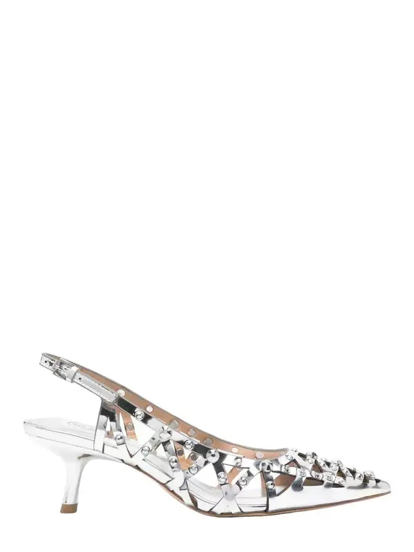 Ash 55mm Bizarre Slingback Pumps - Silver