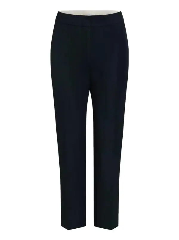 Patou Cropped Tailored Trousers - Blue