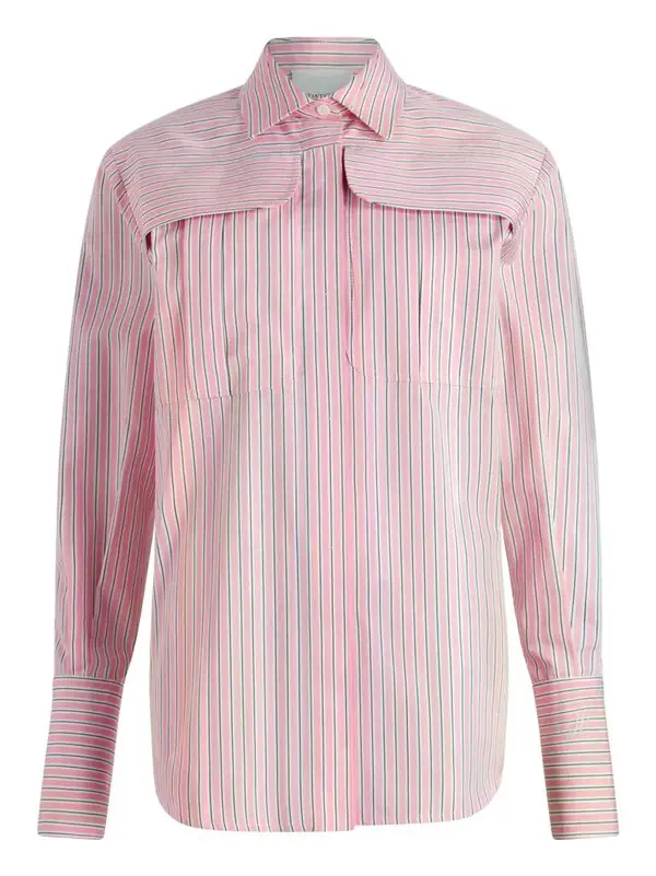 Patou Safari Poplin Shirt - Pink
