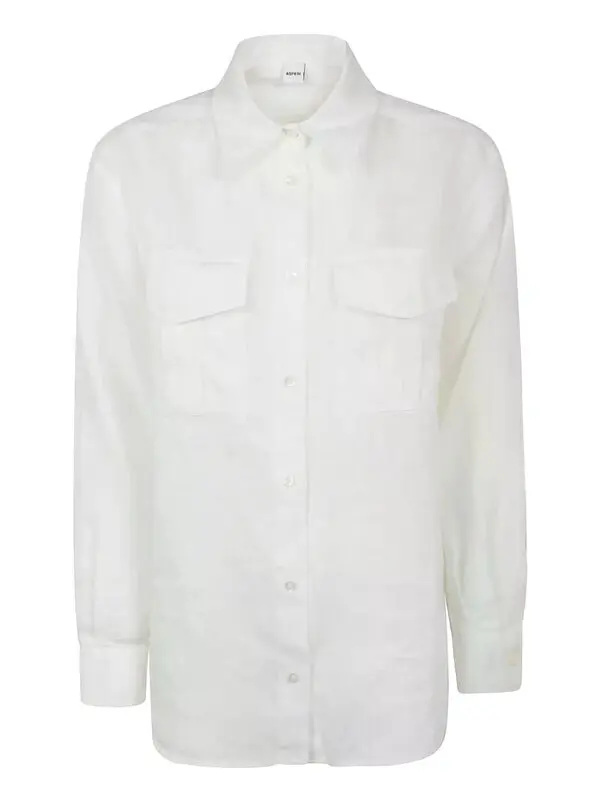 Aspesi Linen Shirt - White