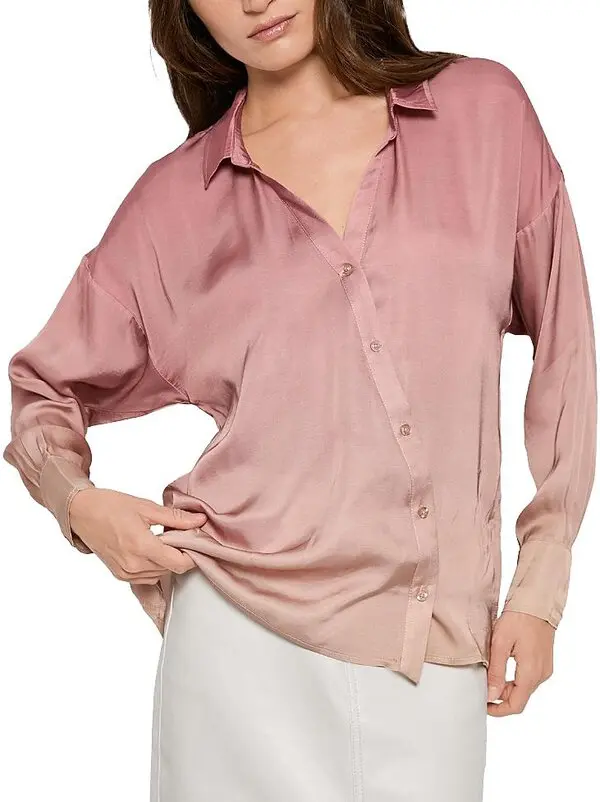 AS By DF Tramonto Blouse - Mauve