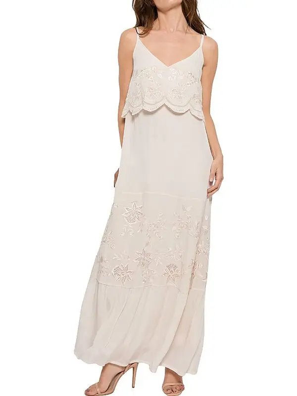 AS By DF Wild Shore Maxi Dress - Sydney Pink
