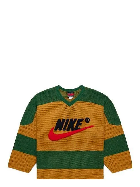 CACTUS PLANT FLEA MARKET Cpfm X Nike Crochet Hockey Sweater - Chutney
