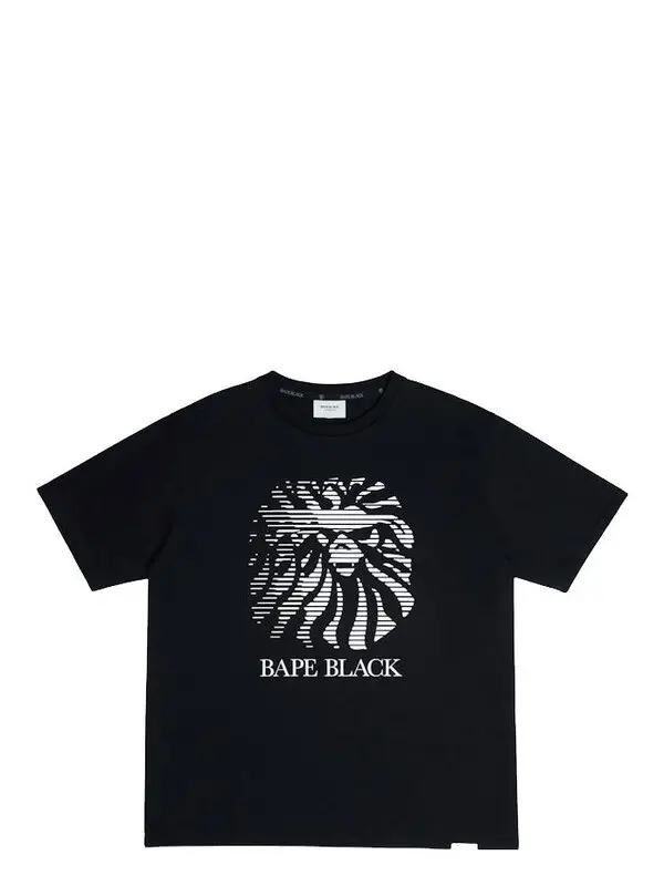 A BATHING APE Collecton Logo Tee Shirt - Black
