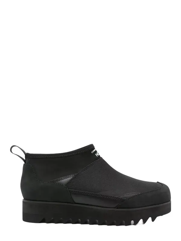 Comme Des Garçons Panelled Boots - Black